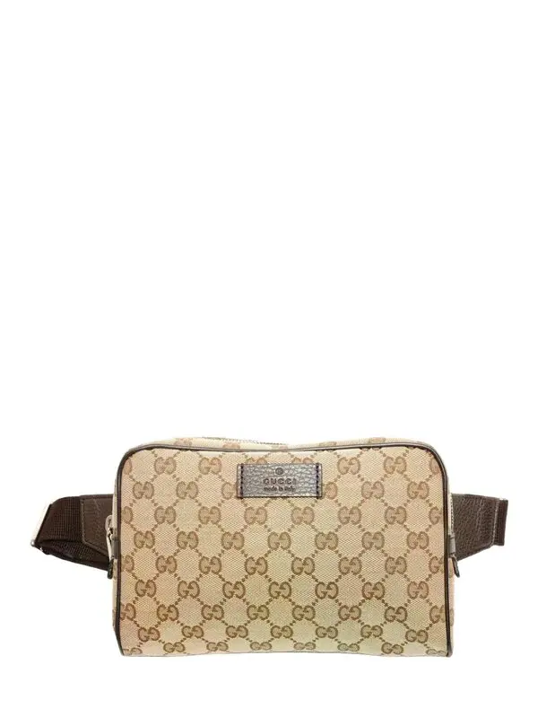 Gucci Gg-pattern Belt Bag - Neutrals