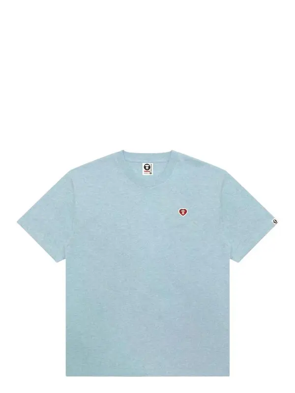 AAPE BY *A BATHING APE® Appliqué T-shirt - Blue