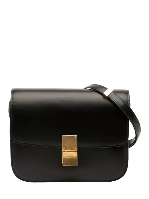 Celine 2018-2025 Medium Classic Box Crossbody Bag - Black