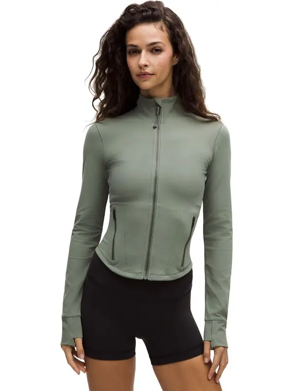 Lululemon Define Mesh-back Jacket - Willow Leaf