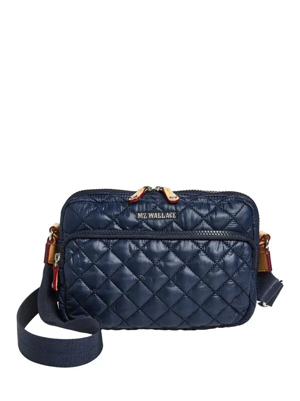 Mz Wallace Small Metro Quilted Nylon Camera Bag - Dawn