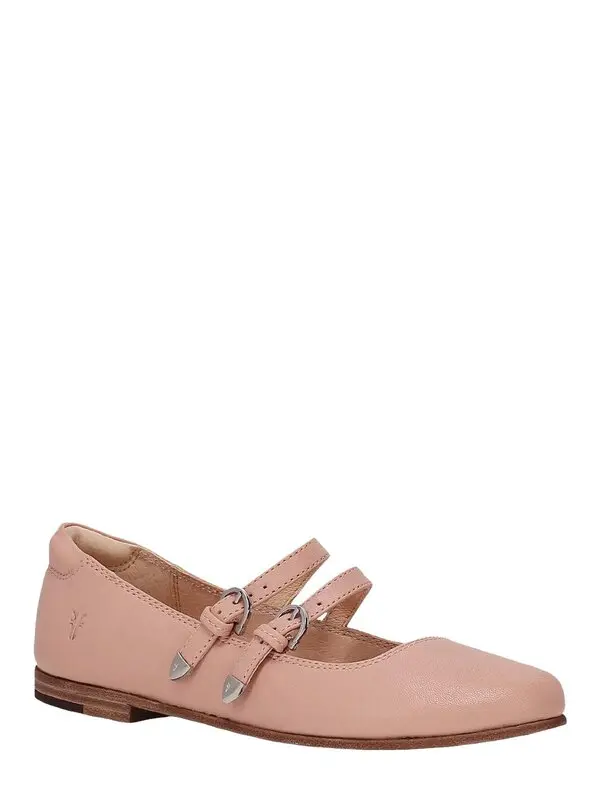Frye Carson Mary Jane Flat - Rosa
