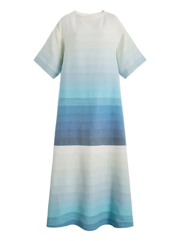 MARRAKSHI LIFE T-shirt Cotton Dress - Blue