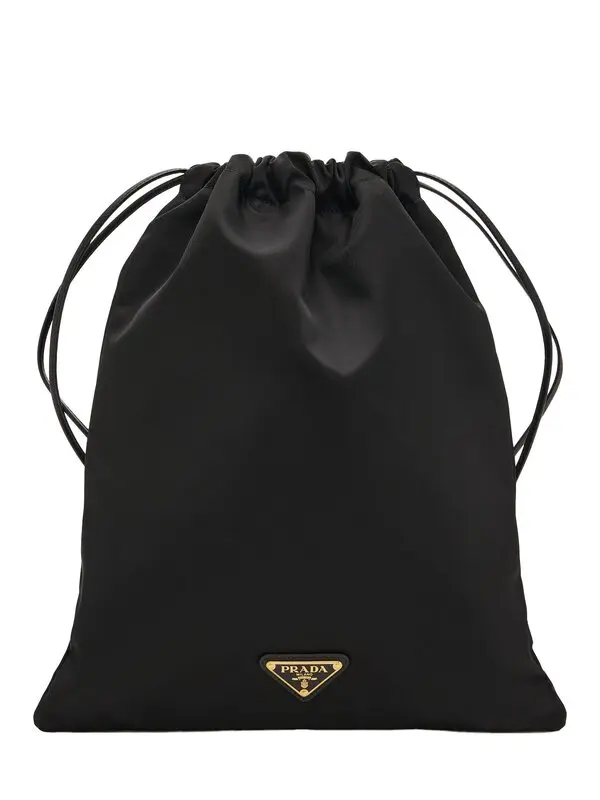 Prada Re-nylon Wish Pouch - Black