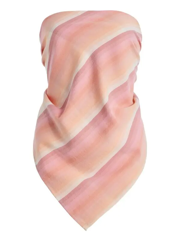 MARRAKSHI LIFE Triangle Cotton Top - Pink