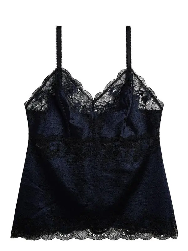 Wacoal Modern Affair Lace Camisole - Night Sky/black