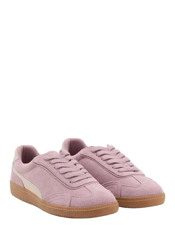 Mango Low Top Sneaker - Pale Pink