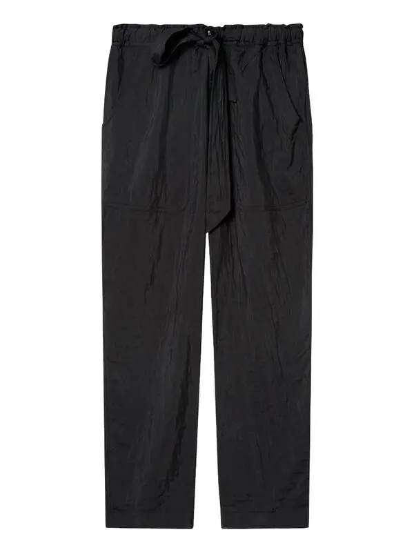 MARANT ETOILE Bilna Straight-cut Pants - Black