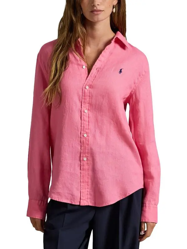 Polo Ralph Lauren Linen Shirt - Pink