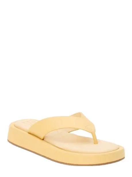 Matisse Mallorca Platform Flip Flop - Butter