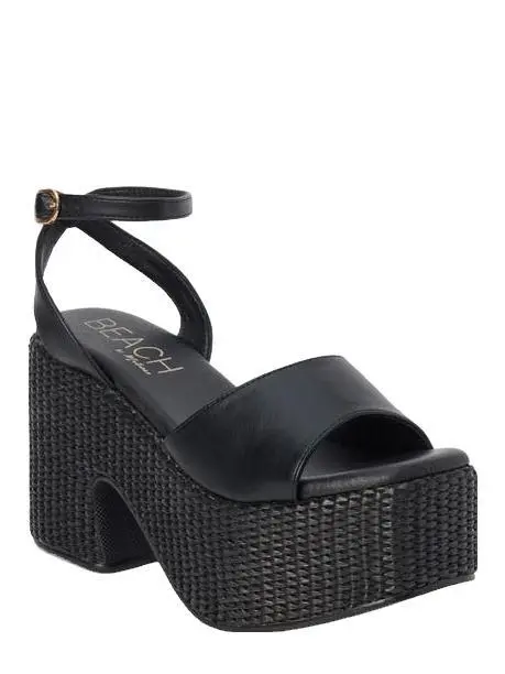 Matisse Arden Platform Sandal - Black