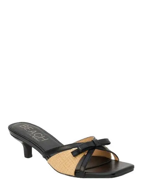 Matisse Porter Kitten Heel Sandal - Black