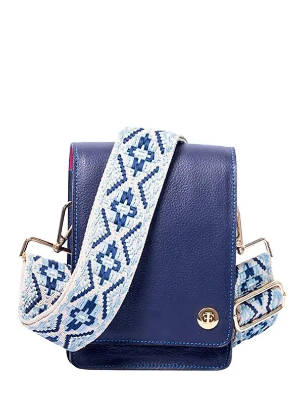 EVA INNOCENTI Cami 2.0 Crossbody Bag - Navy