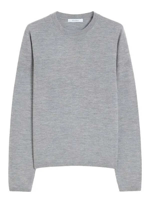 Max Mara Cashmere Yarn Sweater - Light Grey