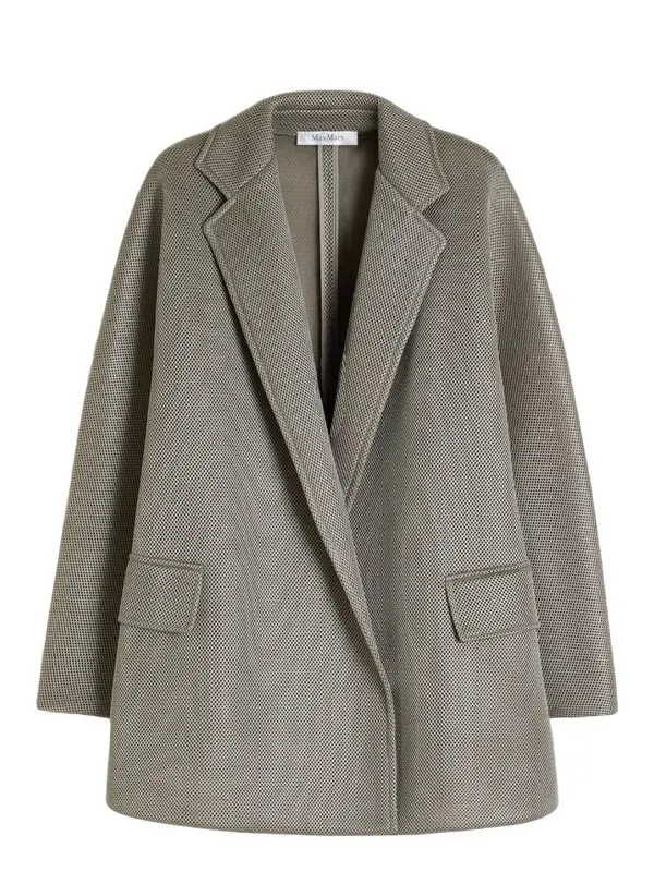 Max Mara Oversized Wrap Coat - Medium Grey
