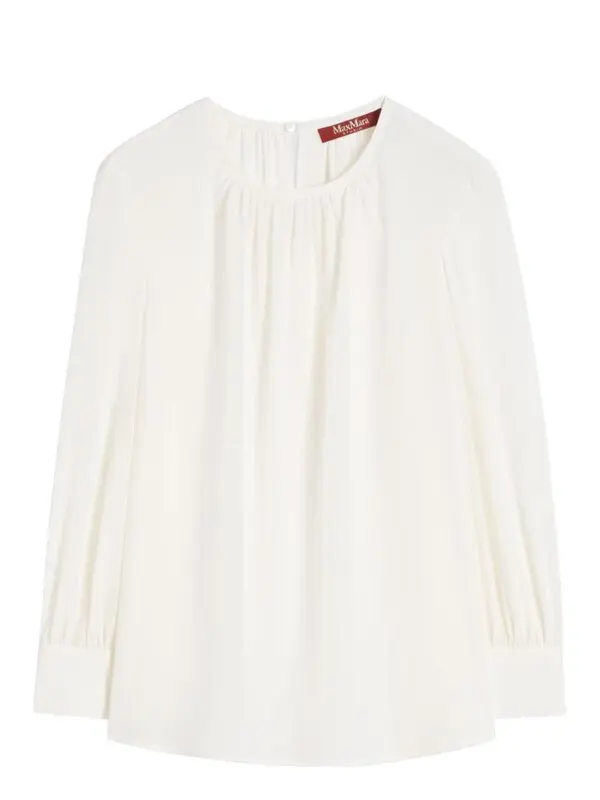 Max Mara Crew-neck Blouse - Silk