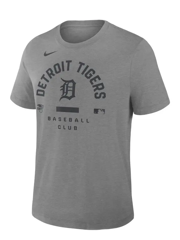 Nike Detroit Tigers Authentic Collection Early Work Dri-fit Mlb T-shirt - Grey