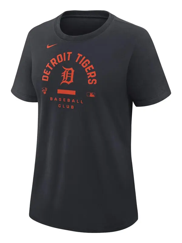 Nike Detroit Tigers Authentic Collection Early Work Dri-fit Mlb T-shirt - Blue