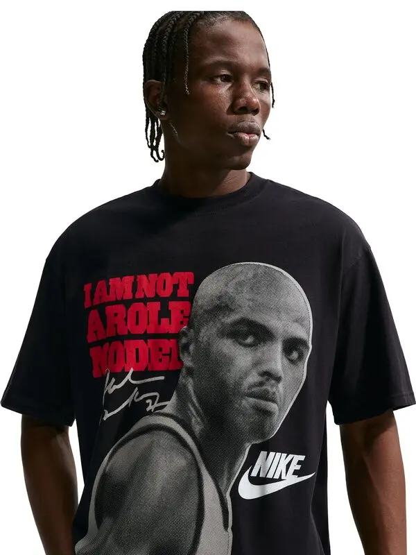 Nike Sportswear "charles Barkley" Max90 Short-sleeve T-shirt - Black