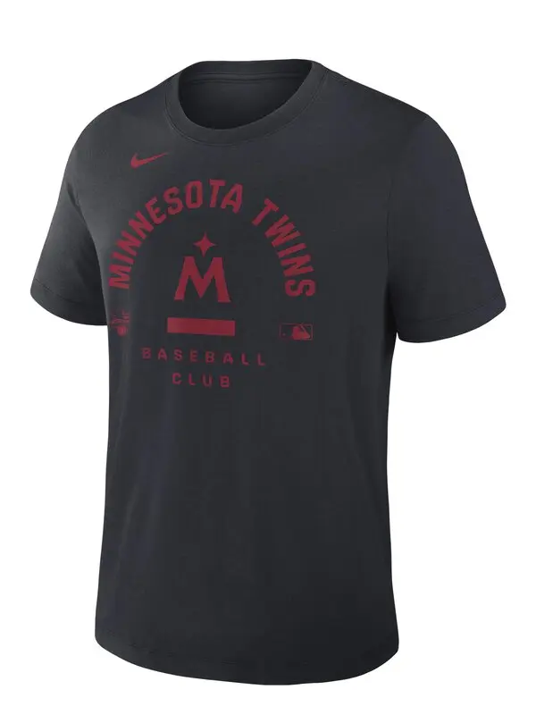 Nike Minnesota Twins Authentic Collection Early Work Dri-fit Mlb T-shirt - Blue