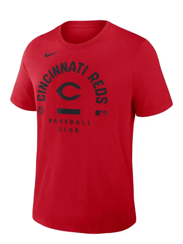 Nike Cincinnati Reds Authentic Collection Early Work Dri-fit Mlb T-shirt - Red