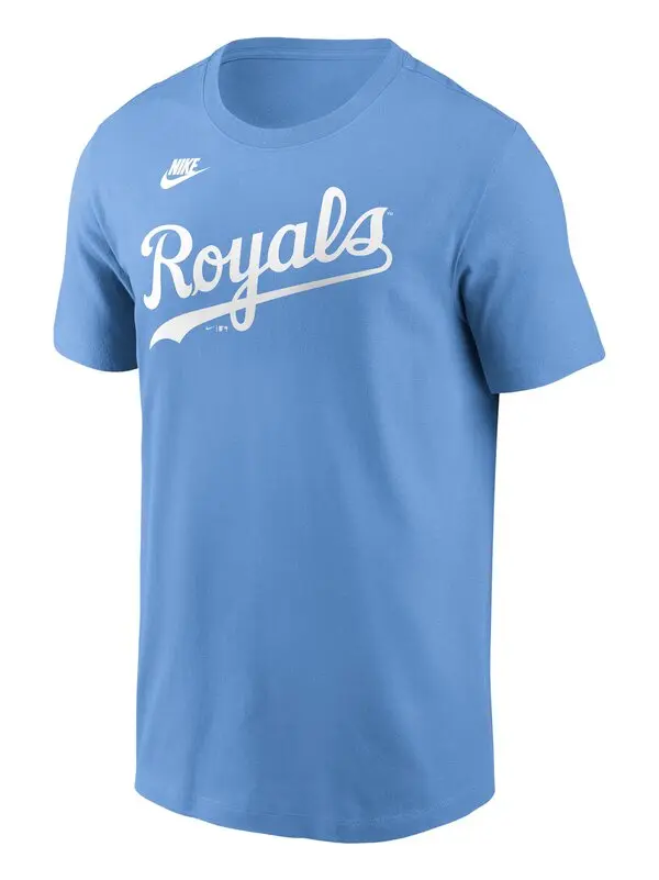 Nike Bo Jackson Kansas City Royals Cooperstown Mlb T-shirt - Blue