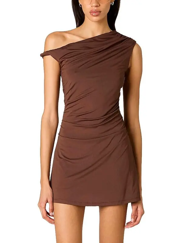 NIA Noa Mini Dress - Chocolate