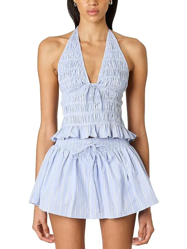 NIA Chandler Top - Chambray
