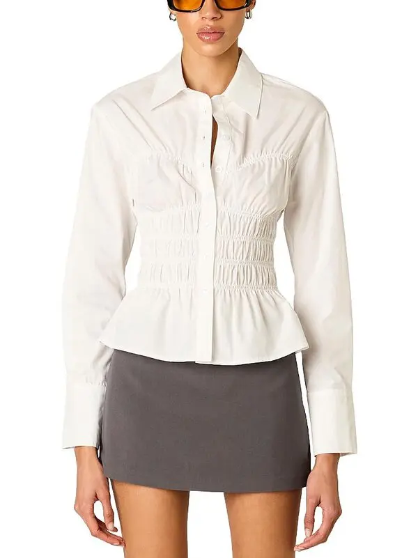 NIA Bixel Shirt - White