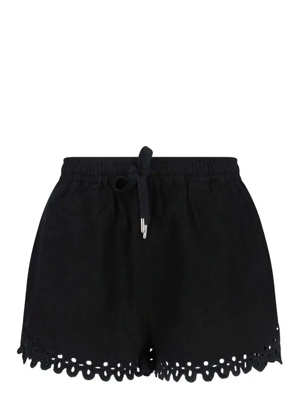 Isabel Marant Balyme Shorts - Black