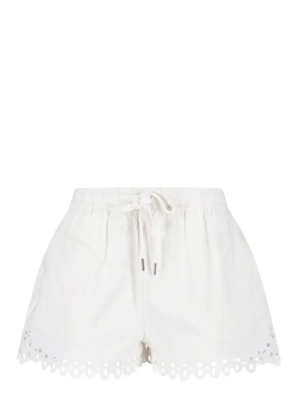 Isabel Marant Balyme Shorts - White