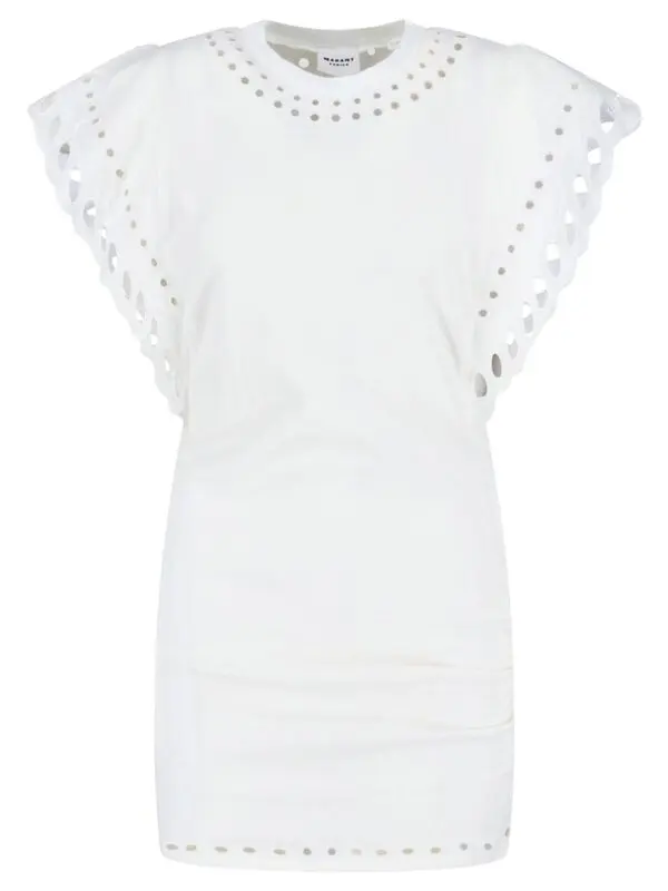 Isabel Marant Orlane Mini Dress - White