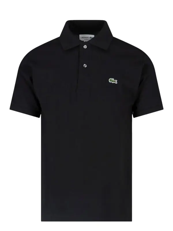 Lacoste Pima' Polo Shirt - Black