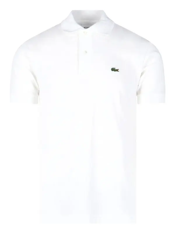 Lacoste Pima' Polo Shirt - White