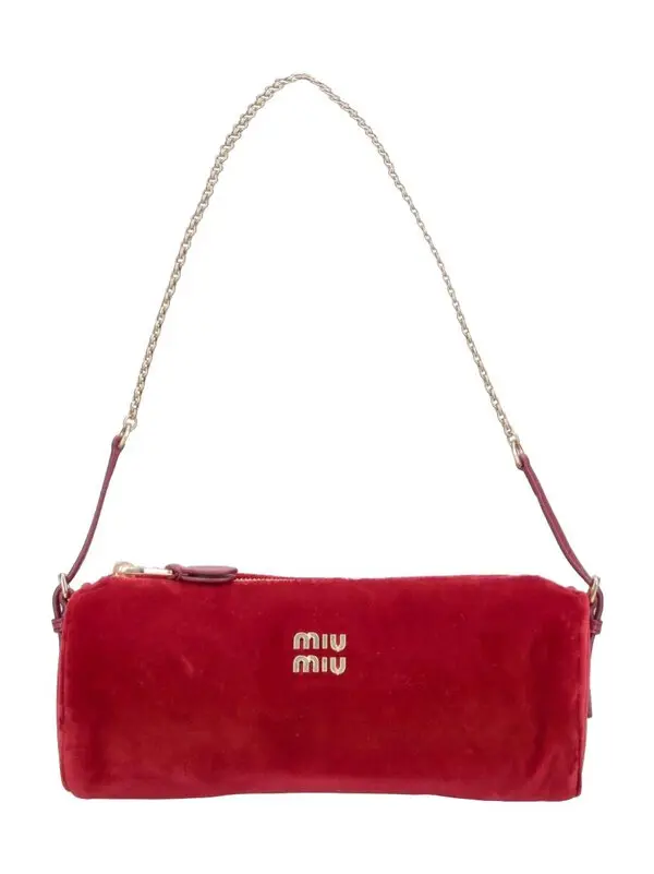 Miu Miu Velvet Pouch - Red