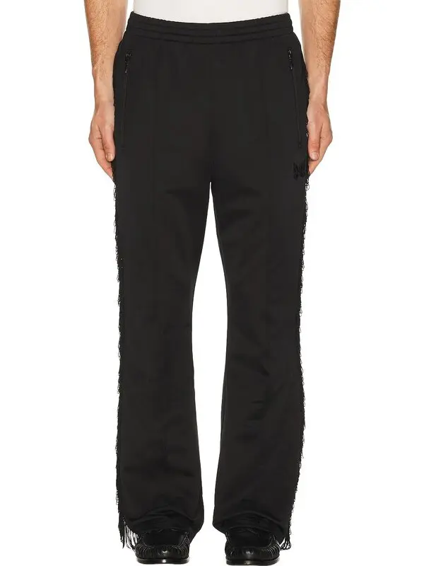 Needles Fringe Track Pant Tricot Jersey - Black