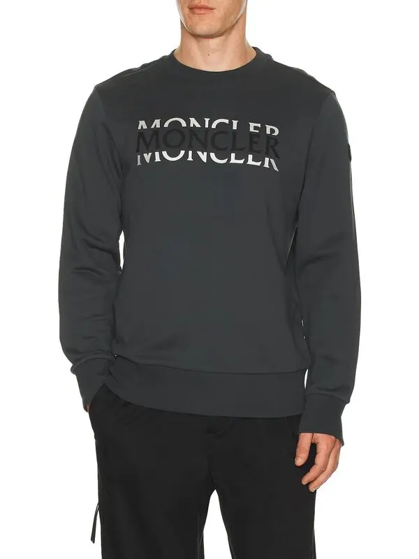 Moncler Sweatshirt - Anchor Gray