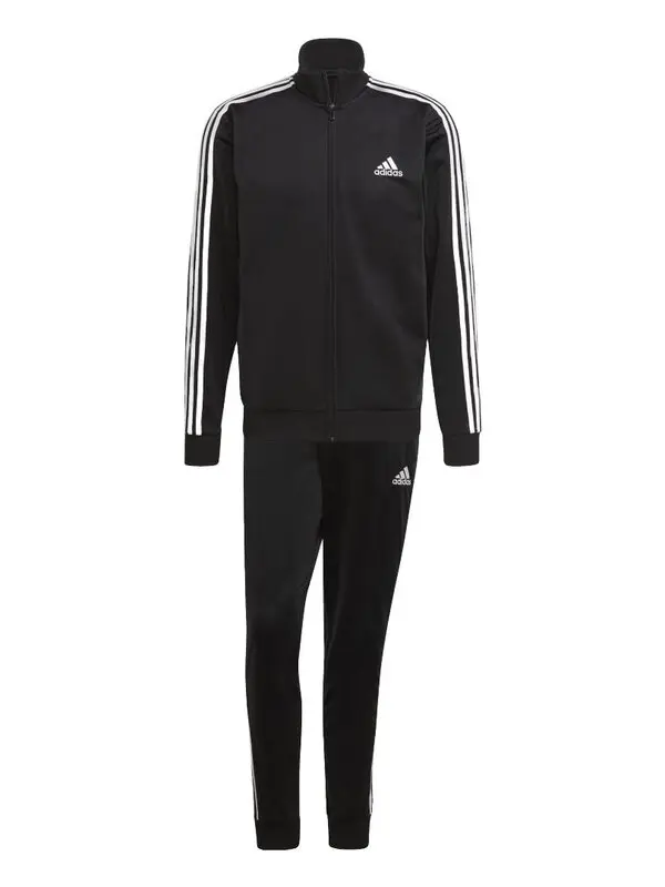 Adidas Essentials 3-stripes Track Suit - Black / White