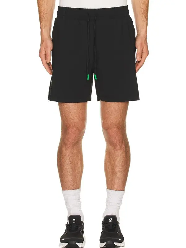 MALBON Performance Poly Tech Shorts - Black