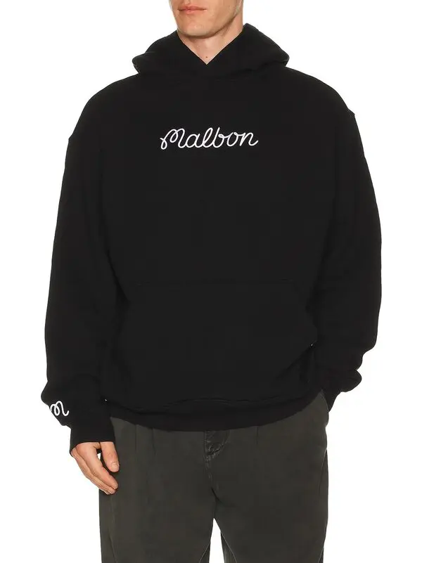 MALBON Fesque Hoodie - Black