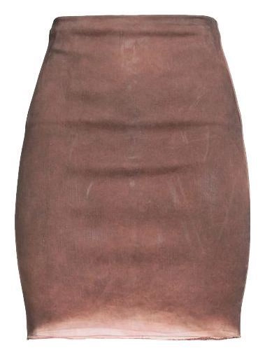 Rick Owens Pencil Skirt - Brick