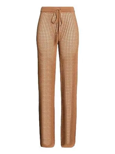 Erika Cavallini Cotton Wide-leg Pants - Brown