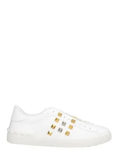 Valentino Garavani Leather Sneakers - White