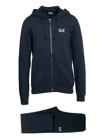 EA7 Tracksuit Midnight Size Cotton - Blue