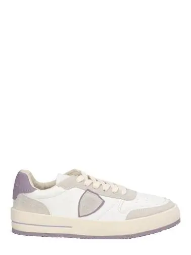 Philippe Model Leather Sneakers - White