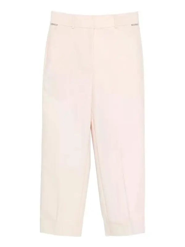 Peserico Cuffed-hem Trousers - Pink
