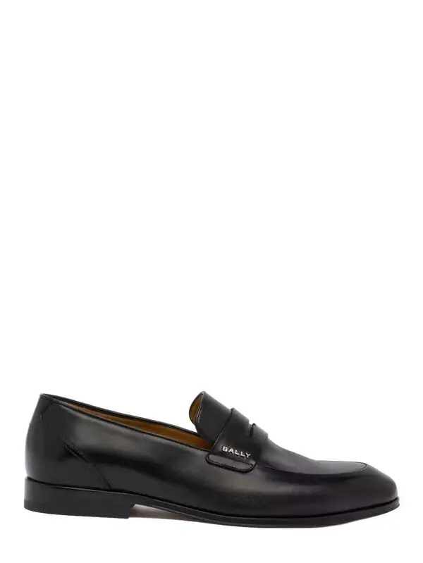 Bally Regent Penny-strap Loafers - Black