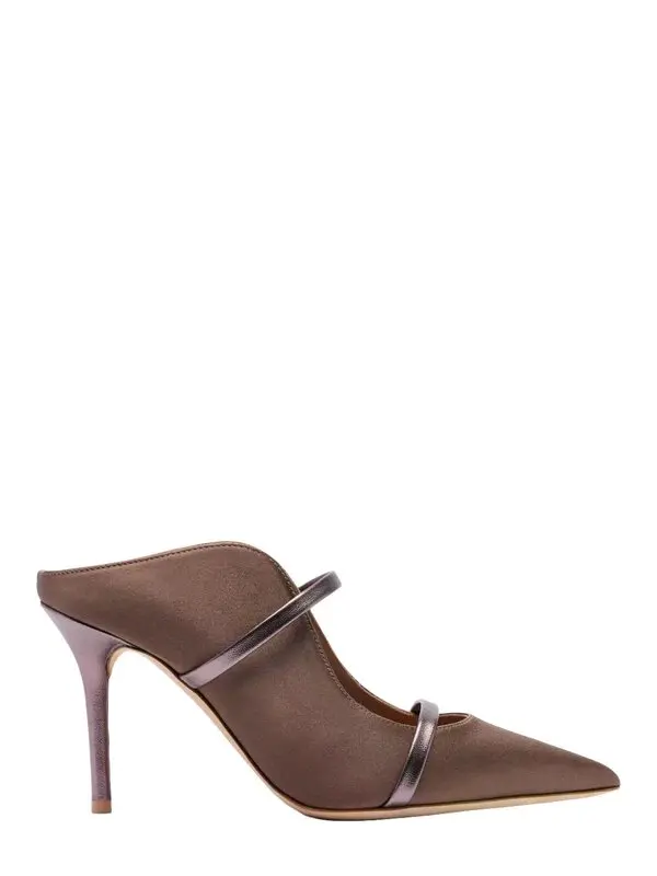 MALONE SOULIERS Maureen Strappy Mules - Brown