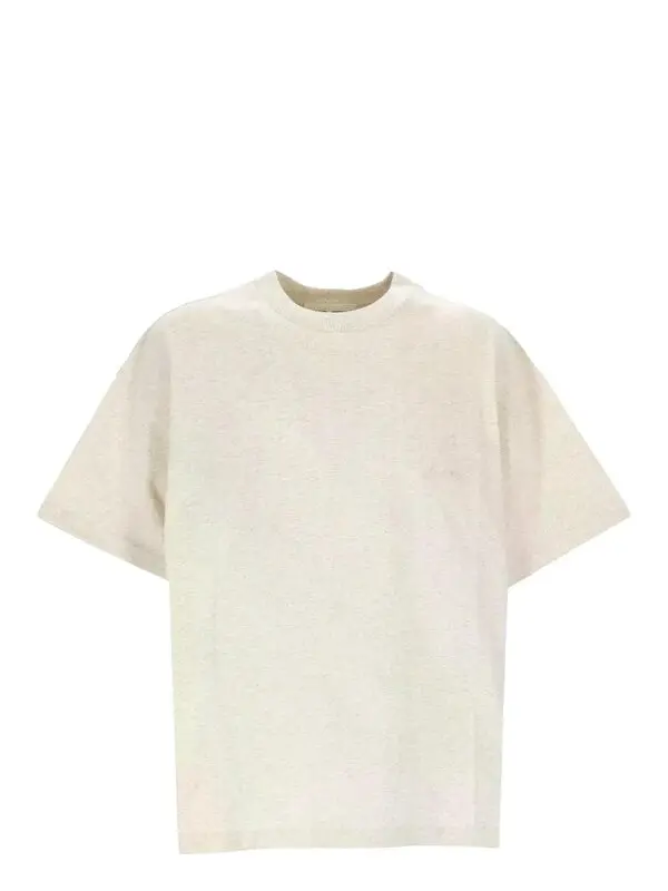 Fear Of God Oatmeal Heather Cotton T-shirt - Neutrals