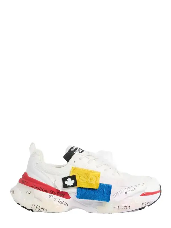 Dsquared2 Logo-appliqué Sneakers - White